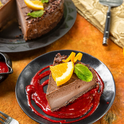 Orange Chocolate Mousse Torte - Chef AJ